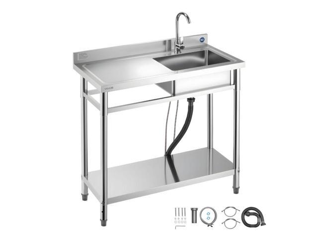 Click here for VEVOR Stainless Steel Utility Sink  Free Standing... prices