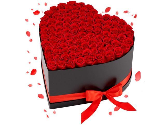 Click here for VEVOR Forever Flowers  100 Preserved Roses in a He... prices