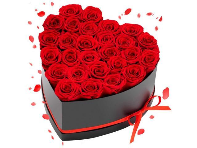 Click here for VEVOR Forever Flowers  27 Preserved Roses in a Hea... prices
