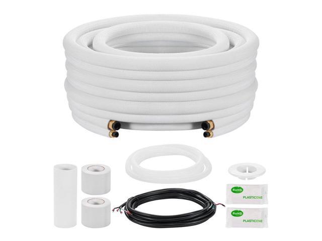 Click here for VEVOR 50ft Mini Split Line Set  3/8 & 5/8 OD AC Co... prices