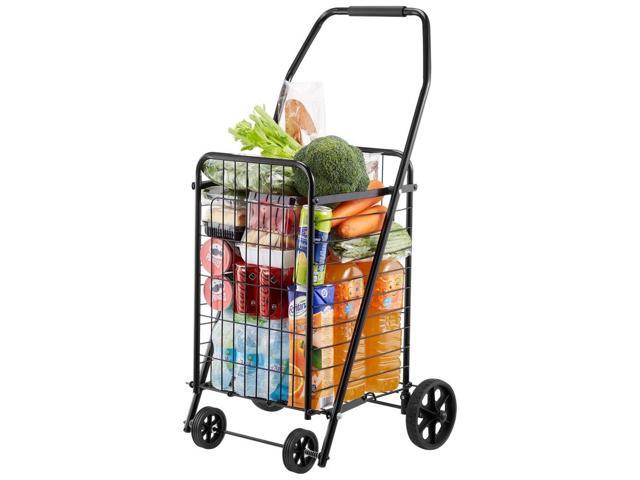 Click here for VEVOR Shopping Cart  Folding Grocery Utility Cart... prices