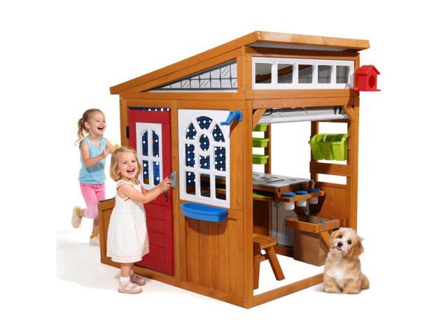 Click here for VEVOR Outdoor Playhouse  Cedar Wooden Kids Playhou... prices