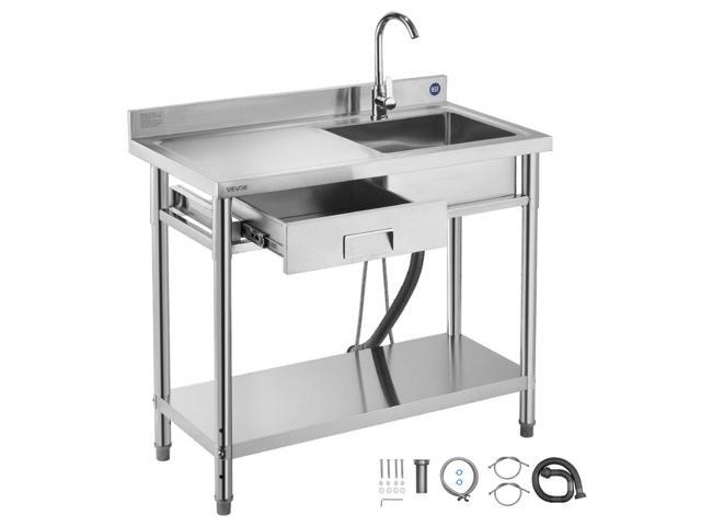 Click here for VEVOR Stainless Steel Utility Sink  Free Standing... prices