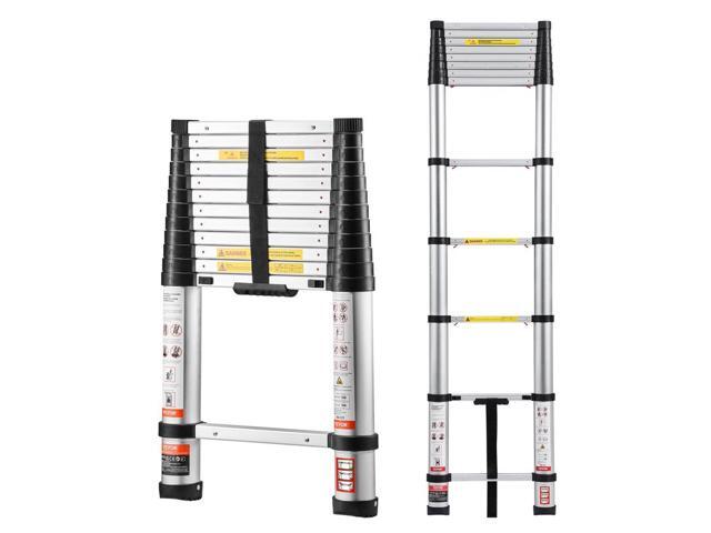 Click here for VEVOR 12.5ft Telescoping Ladder  Aluminum Lightwei... prices