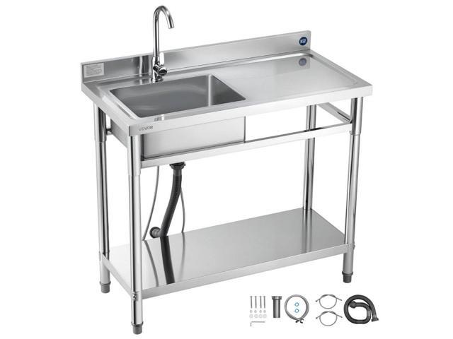Click here for VEVOR Stainless Steel Utility Sink  Free Standing... prices