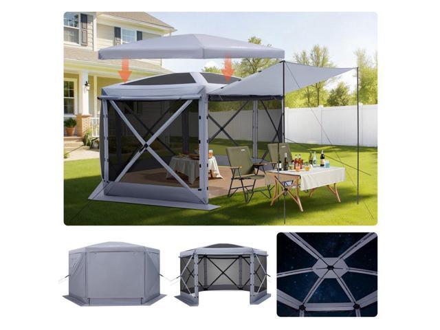 Click here for VEVOR Pop up Gazebo Screen Tent  12 x 12 ft Large... prices