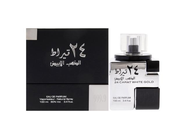 Click here for 24 Carat - White Gold by Lattafa for Unisex - 3.4... prices