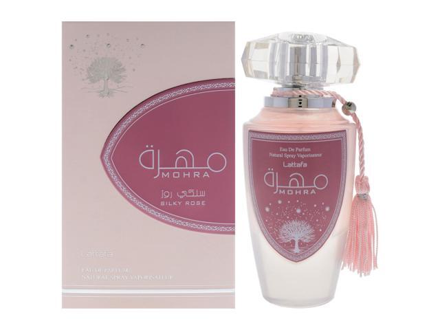 Click here for Mohra Silky Rose by Lattafa for Women - 3.4 oz EDP... prices