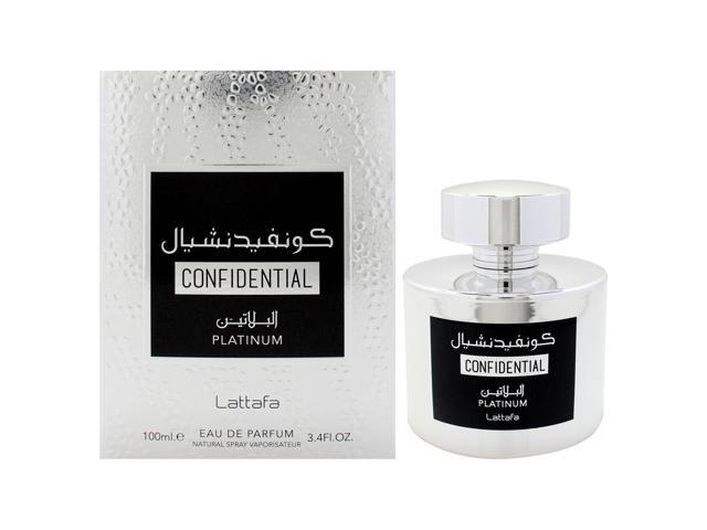 Click here for Confidential - Platinum by Lattafa for Men - 3.4 o... prices