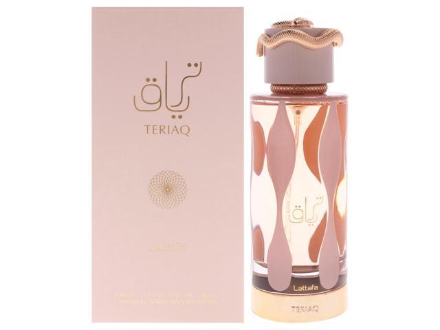 Click here for Teriaq by Lattafa for Unisex - 3.4 oz EDP Spray prices