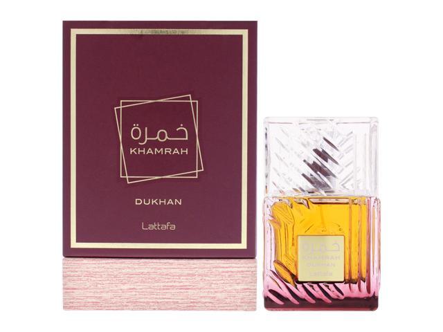 Click here for Khamrah - Dukhan by Lattafa for Unisex - 3.4 oz ED... prices