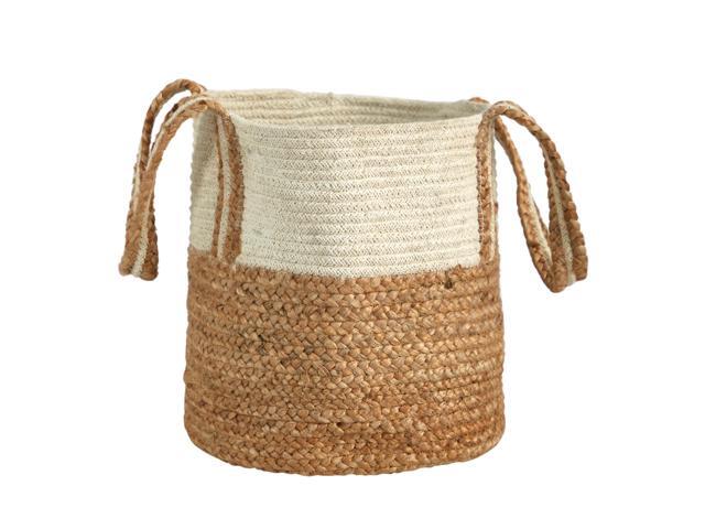 Click here for Nearly Natural 14 Boho Chic Basket Natural Cotton... prices