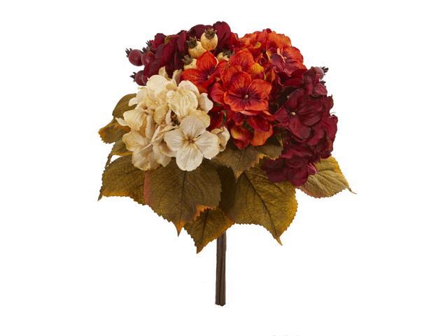 Click here for Nearly Natural 16 Autumn Hydrangea Berry Bouquet F... prices