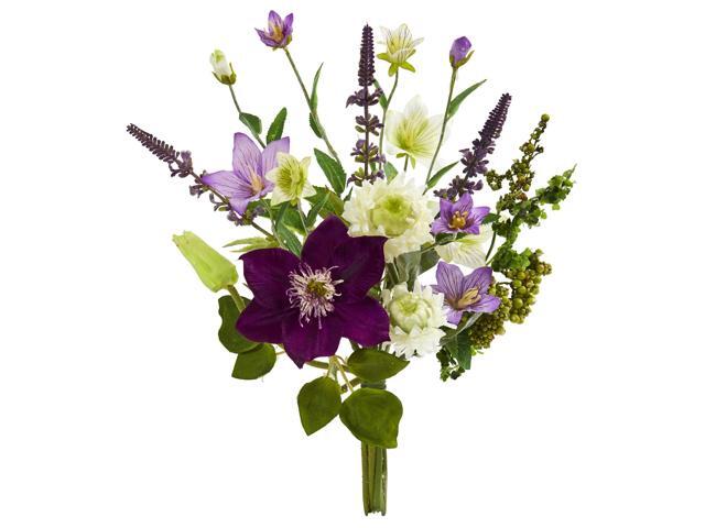 Click here for Nearly Natural 16 Mixed Artificial Flower Bouquet... prices
