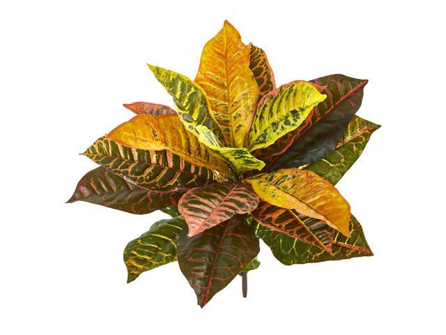 Click here for Nearly Natural 21 Garden Croton Artificial Plant (... prices