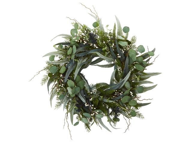 Click here for Nearly Natural 24 Eucalyptus and Mixed Greens Arti... prices