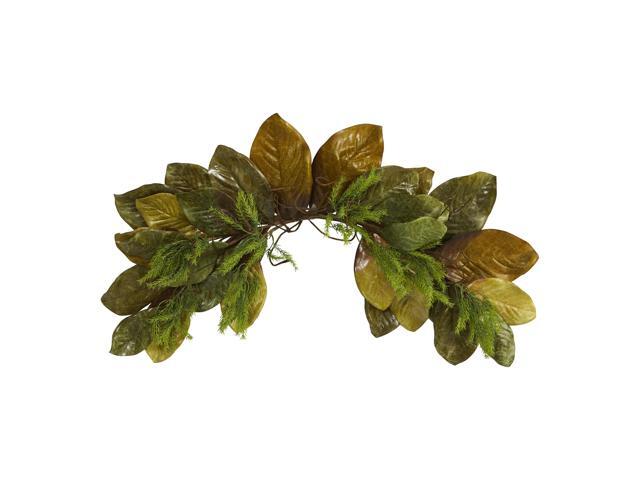 Click here for Nearly Natural 35 Fall Magnolia Leaf Artificial Sw... prices