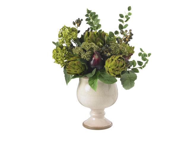 Click here for Nearly Natural 14 Artichoke/Snowball Pot prices