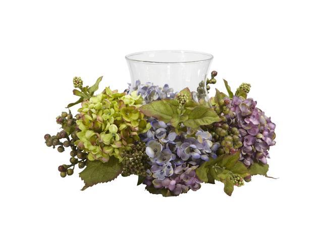 Click here for Nearly Natural 7 Mixed Hydrangea Candelabrum prices