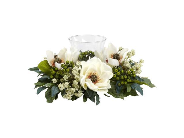 Click here for Nearly Natural 14 Magnolia Candelabrum prices