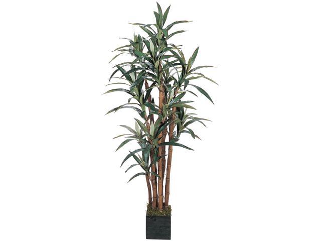 Click here for Nearly Natural 5 Yucca Tree x 7 w/172 Lvs w/Wooden... prices