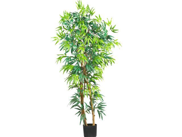Click here for Nearly Natural 5 Fancy Bamboo Tree w/1300 Lvs prices