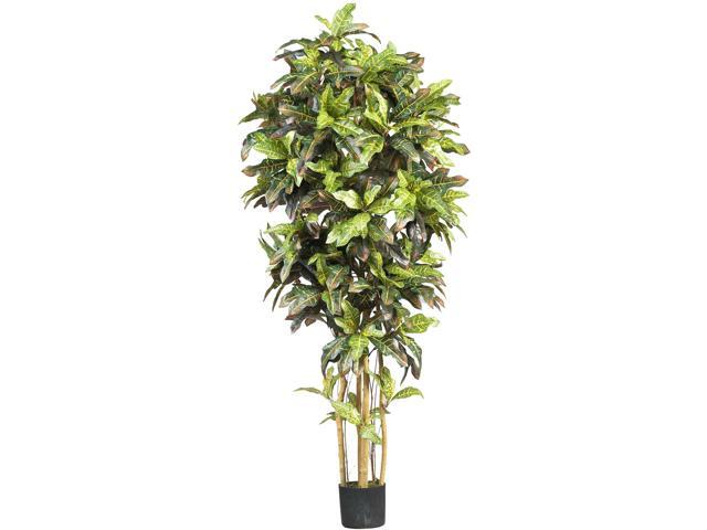 Click here for Nearly Natural 6 Croton Tree w/510 Lvs prices