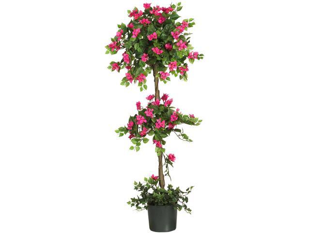Click here for Nearly Natural 5 Bougainvillea Topiary Tree w/743... prices