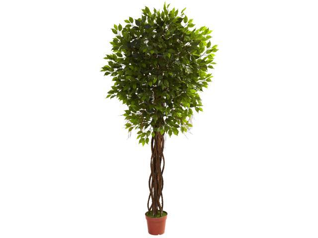 Click here for Nearly Natural 7.5 Ficus Tree UV Resistant w/1764... prices