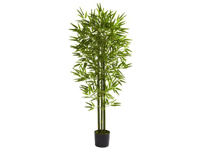 Click here for Nearly Natural 5 Bamboo Tree UV Resistant x 3 w/88... prices