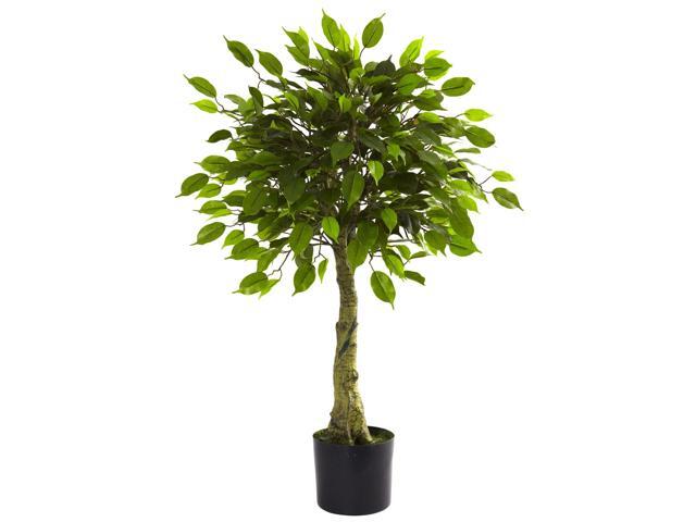 Click here for Nearly Natural 3 Ficus Tree UV Resistant w/504 Lvs... prices