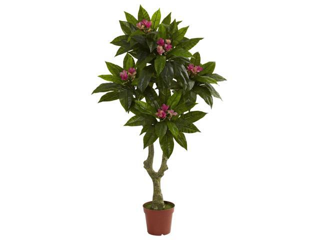 Click here for Nearly Natural 5 Plumeria Tree UV Resistant w/88 L... prices