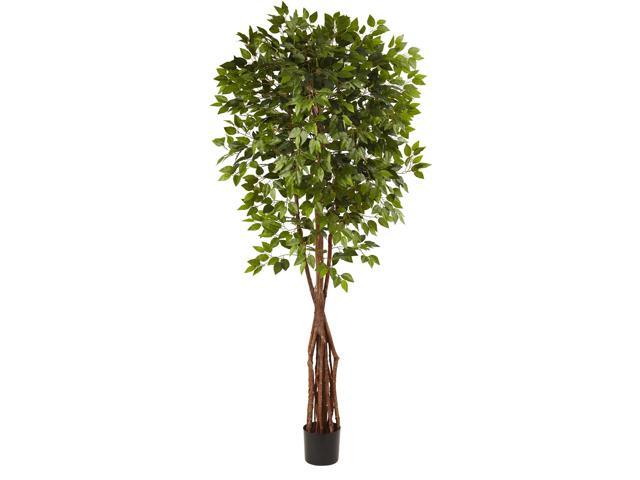 Click here for Nearly Natural 7.5 Super Deluxe Ficus Tree x 4 w/1... prices