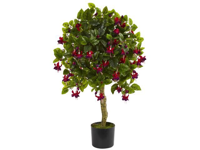 Click here for Nearly Natural 3 Fuchsia Tree prices