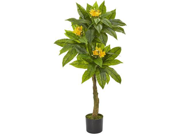 Click here for Nearly Natural 4 Plumeria Artificial Tree UV Resis... prices