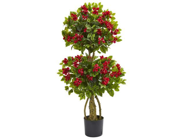 Click here for Nearly Natural 4 Double Bougainvillea Topiary Tree prices