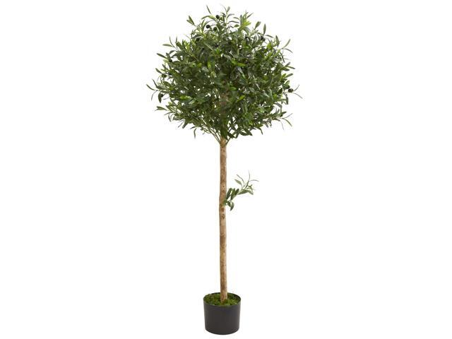 Click here for Nearly Natural 5 Olive Topiary Artificial Tree prices