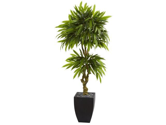 Click here for Nearly Natural Mango Tree in Black Planter UV Resi... prices