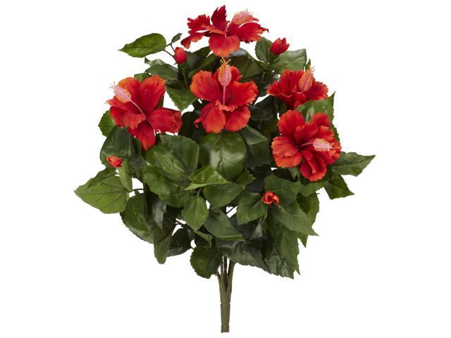 Click here for Nearly Natural 20 Hibiscus Artificial Plant (Set o... prices