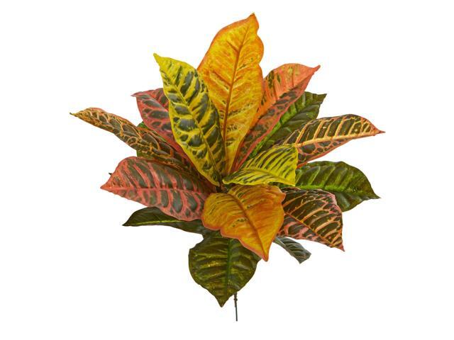 Click here for Nearly Natural 17 Garden Croton Artificial Plant (... prices