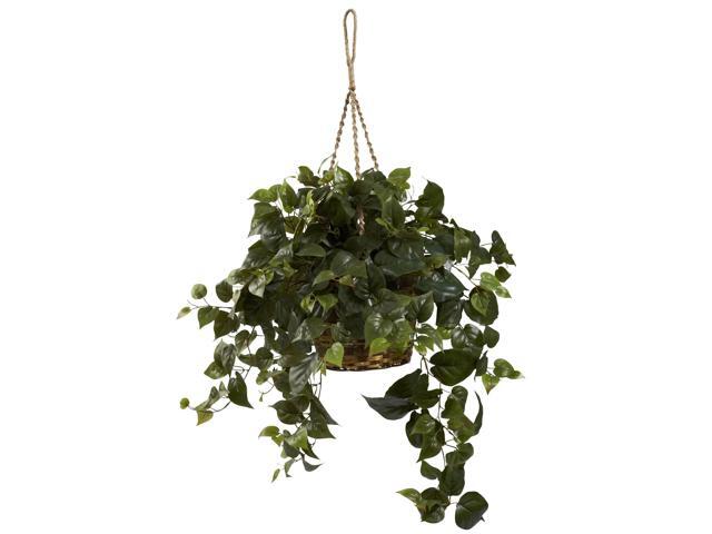 Click here for Nearly Natural Philo Hanging Basket prices