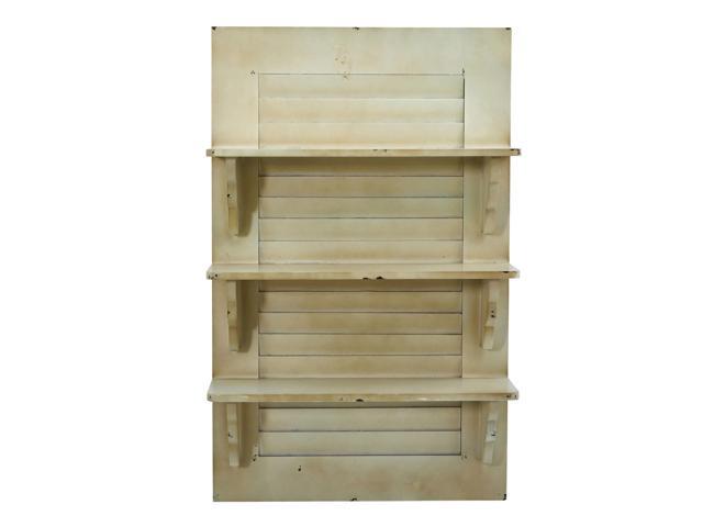 Click here for Nearly Natural 31.75 Vintage Window Shutter Shelvi... prices