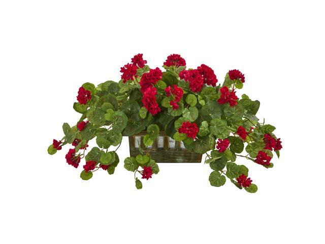 Click here for Nearly Natural 15 Geranium Artificial Plant in Dec... prices