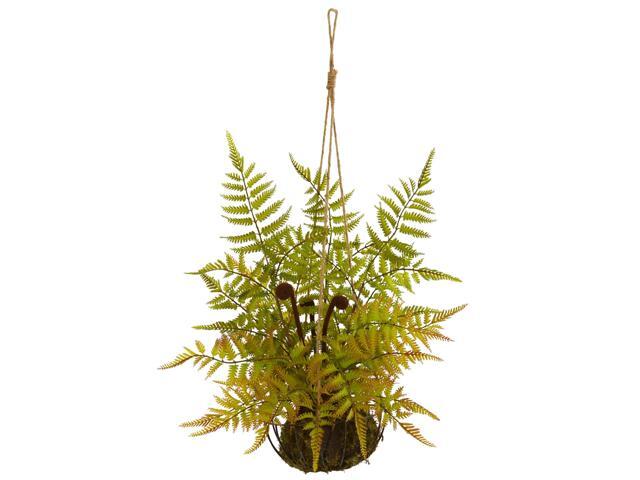 Click here for Nearly Natural 21 Fern Artificial Plant in Metal H... prices