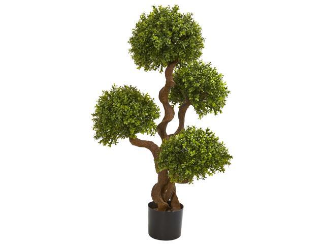 Click here for Nearly Natural 3.5 Four Ball Boxwood Artificial To... prices