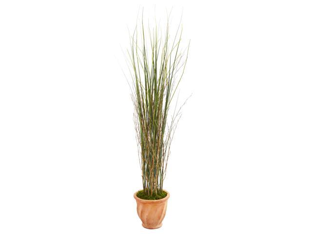 Click here for Nearly Natural 41 Grass and Bamboo Plant in Terra-... prices