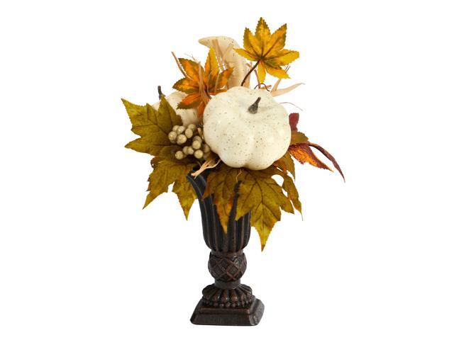 Click here for Nearly Natural 13 Fall Pumpkin and Berries Arrange... prices