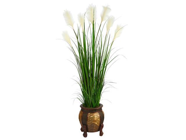 Click here for Nearly Natural 63 Wheat Plum Grass Artificial Plan... prices