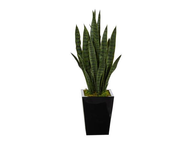 Click here for Nearly Natural 40 Sansevieria Artificial Plant in... prices