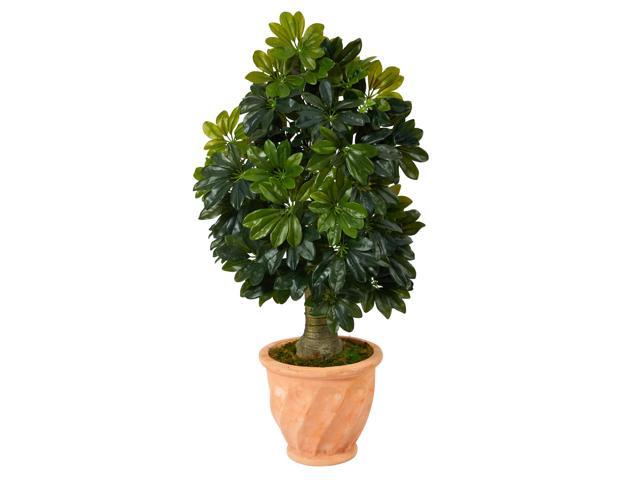 Click here for Nearly Natural 39 Schefflera Tree in Terra-Cotta P... prices